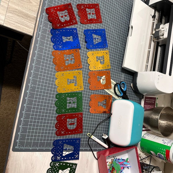 Papel Picado SVG, COCO Font Alphabet SVG, Papel Picado Alphabet, Papel ...