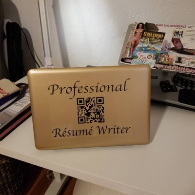 White QR Code Sticker Metallic Foil Business QR Code Social - Etsy