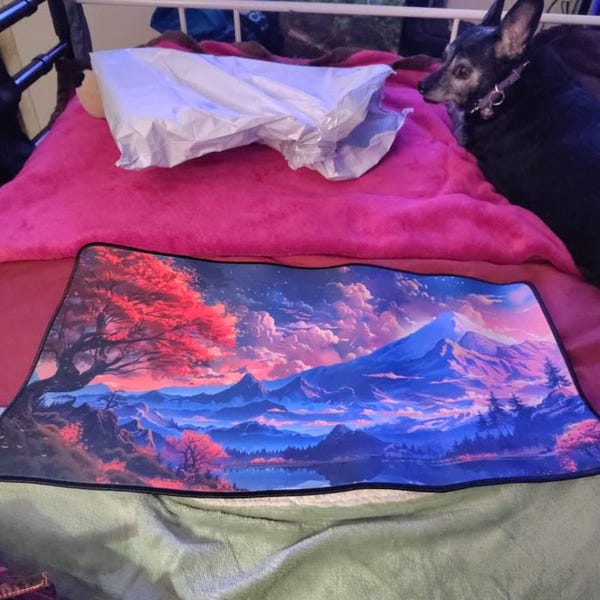 Retro Beach Desk Mat, Ocean Mousepad, Beachy Desk Decor, Nautical ...