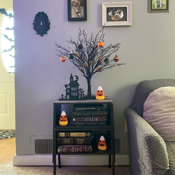 Candy Corn Halloween Figurines • Gothic Home Decor • 3D Printed - Etsy