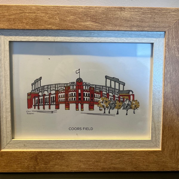 Coors Field (denver) Print - Etsy