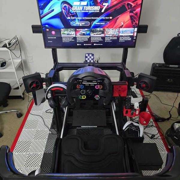 SIM RIG Cable Clip / Trak Racer / Simlab / GT Omega / 8040 / 8020 ...