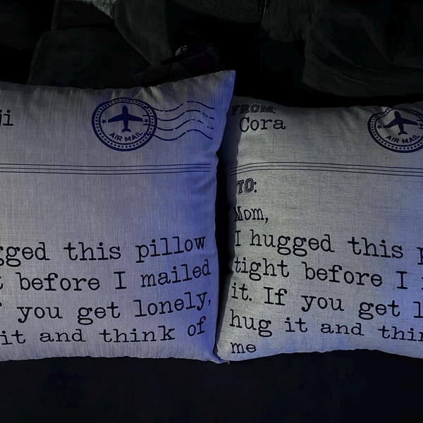 Personalized Dove of Peace Hug From Heaven Pillow for Couch ...