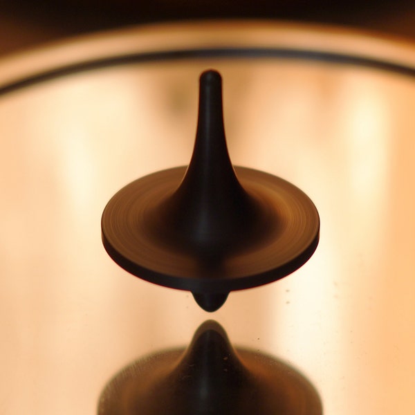 The Spin Brass Spinning Top // Fidget // Inception Totem // Gyroscope ...