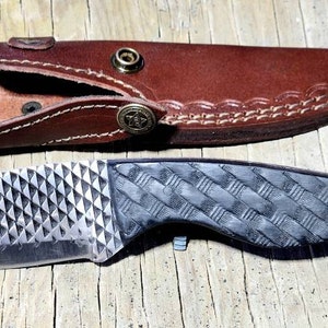 STX10 Folding Knife Kit Dual Bearing Flipper Design DIY Stiletto Parts ...