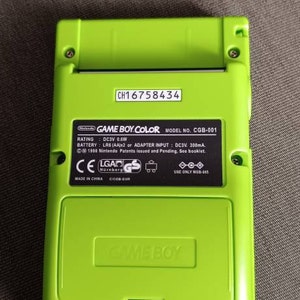 Label: Gameboy Advance / GBA Alternative Colors replacement Label - Etsy