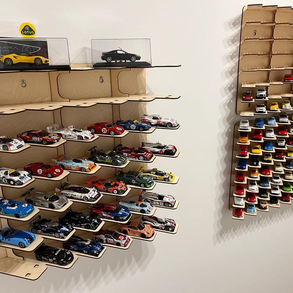 45 Degree Angles Display Cabinet, Personalized Diecast Toy Car Displays ...