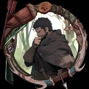 Fighter D&D Token Frame/digital Token/tabletop/dungeons and - Etsy