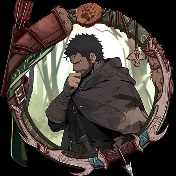 Ranger D&D Token Frame/digital Token/tabletop/dungeons and Dragons ...