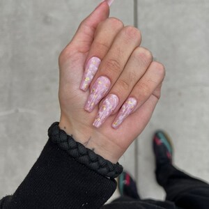 Regina George Press on Nails - Etsy