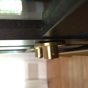 Cylinder Pullscircular Knobsround Drawer Pullsbrass Circle - Etsy