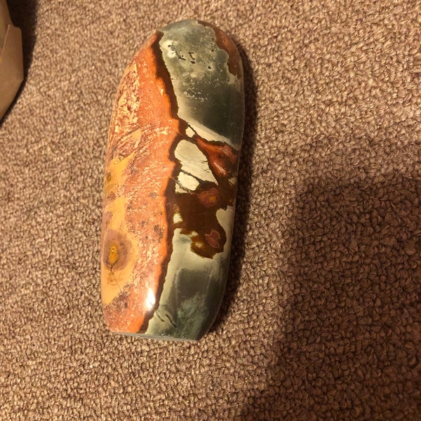 Polished Polychrome Jasper Freeform, Free Standing Display Specimens ...