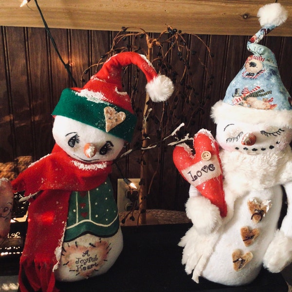 Primitive Bunny Pattern, E-PATTERN, Digital PDF, Cloth Doll Pattern ...