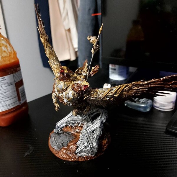 Dawnforged Guardian Pose1, Solstice Ray of Sol' Myr, Role Playing Game ...