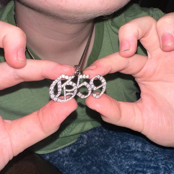 Suicideboys G59 Necklace! Iced Out Cubic Zirconia Pendant + Stainless ...