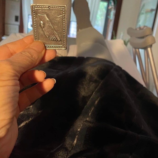 Tin/silver Foot Plaque Milagro Ex Voto - Etsy