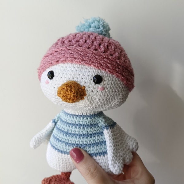 Digital Nora the Little Duck Crochet Pattern - Instant Download DIY ...