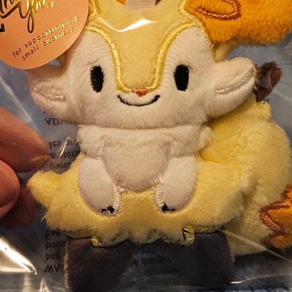 Hisuian Typhlosion Keychain Plush Handmade - Etsy
