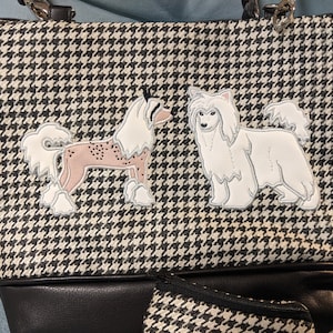 Italian Greyhound Purse Whippet Purse Appliqued | Etsy