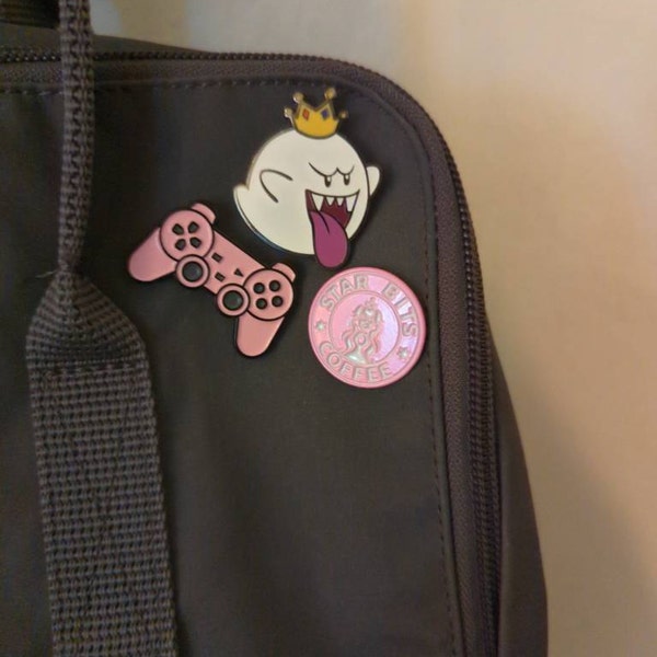 King Boo Glow in the Dark Hard Enamel Pin - Etsy