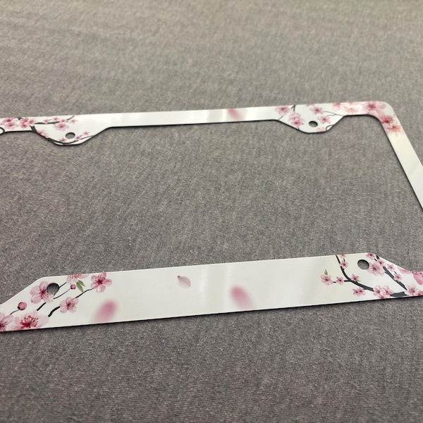 Ultra Slim Subuwu Subaru Anime Peeking Cat Metal License Plate Frame ...