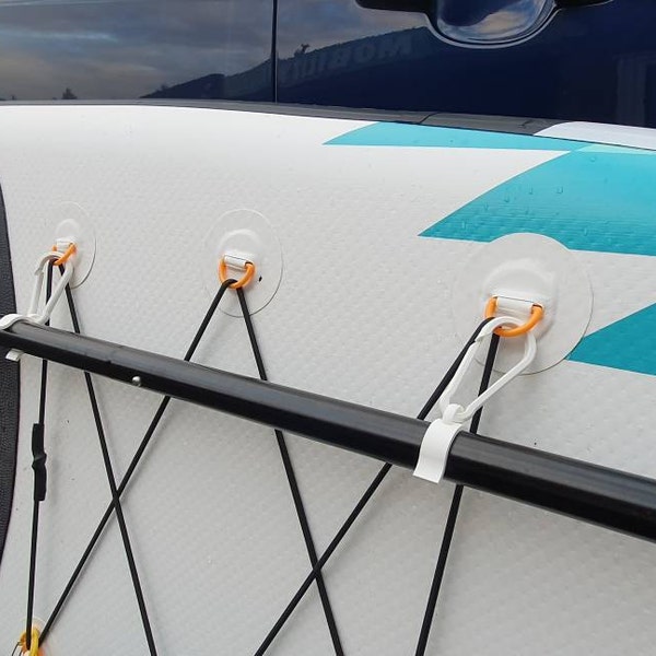 SUP Paddle Clip Set With Karabiners, Paddleboard Accessory - Etsy