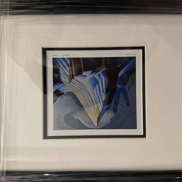 Kunik (Kuss), 2010 von Ohotaq Mikkigak, Inuit Kunstkarte, gerahmte ...