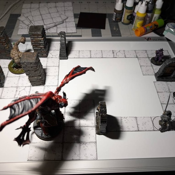 Orc Orog / Half-orc Fighter Barbarian DND Resin 28mm Scale Dungeons ...