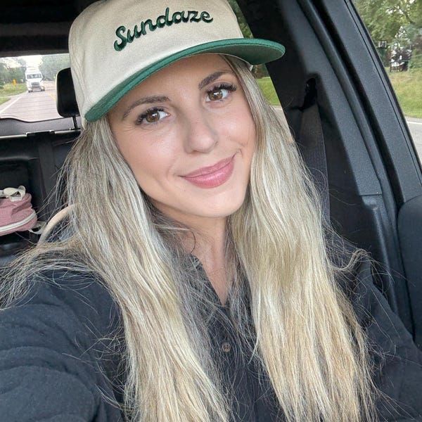 Sundaze 86' Pacific Cotton Snapback White/green - Etsy