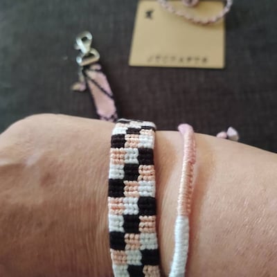 Checkered Friendship Bracelets Alpha Pattern - Etsy