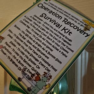 Accountant's Survival Kit Fun Novelty Gift & Greetings - Etsy