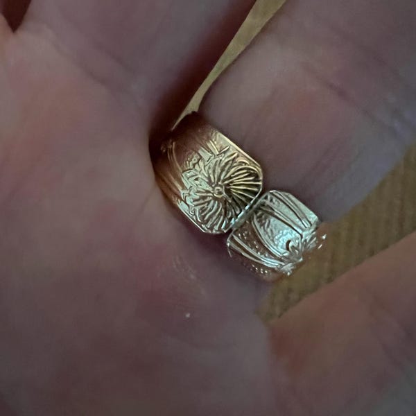 Squiggle Ring | Gold Wave Ring | Gold Squiggle Ring | Wavy Ring ...