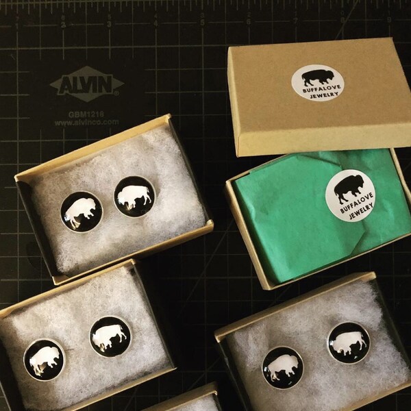 20 - 20mm CUFF Link Making Kit With Optional GLASS Domes(20) and ...