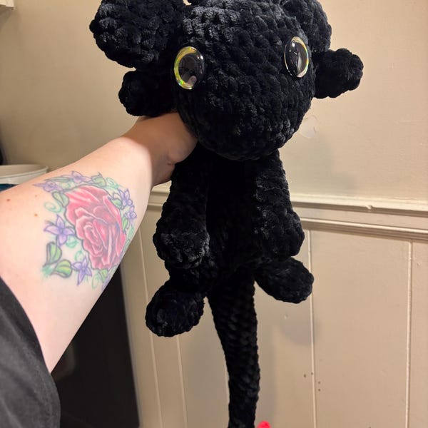 PLUSHIE Version - Nova the Fury Dragon PDF Crochet Pattern - Etsy