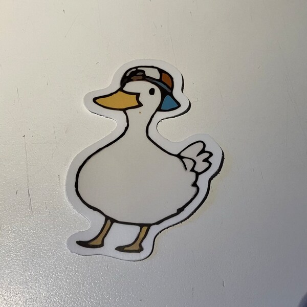 Shuba Duck / Dancing Duck Meme Decal Waterproof Vinyl Sticker - Etsy