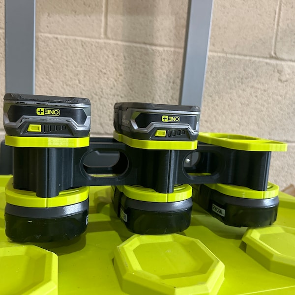 Ryobi One+ Six Battery Caddy, Battery Holder - Etsy