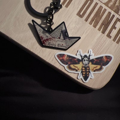 SS Georgie Blood Spattered Keychain - Etsy