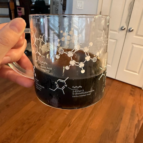Coffee Chemistry Mug | Chemistry Gift, Pharmacist Gift - Etsy