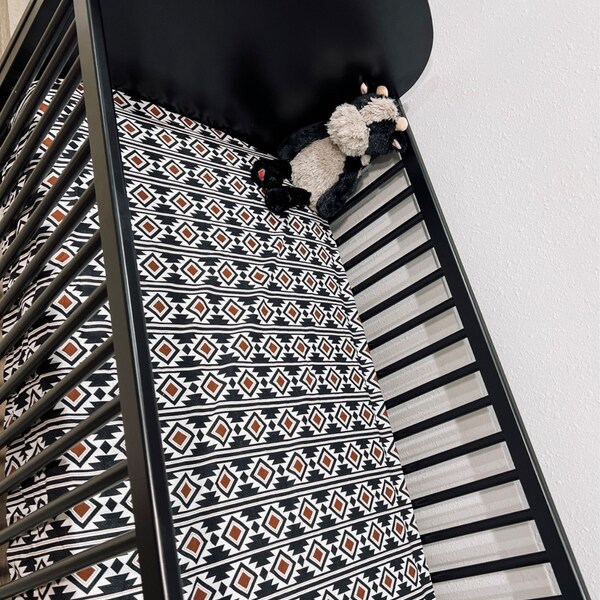 Aztec Copper and Black Print - Etsy