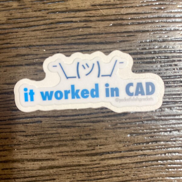 Defeated by Solidworks - Vinyl Sticker - Etsy