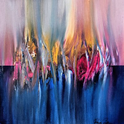 Abstract Painting / Wall Art / Depth and Texture / Contemporary ...