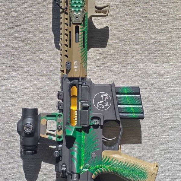 Tree Bark Camo Stencil | Cerakote, Duracoat, Krylon - DIY Camouflage ...