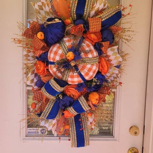 D. Stevens Raven Ribbon Gingham Check Ribbons Fall Crow | Etsy