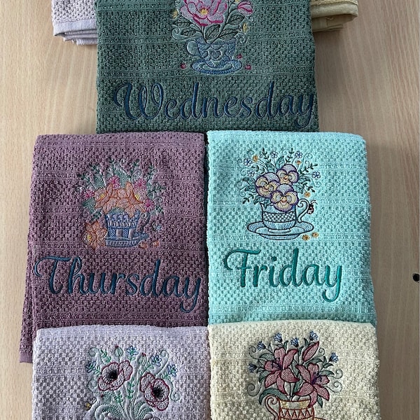 Juniper Embroidery Font Set - .5" 1" 1.5" 2" 2.5" 3" - Machine ...