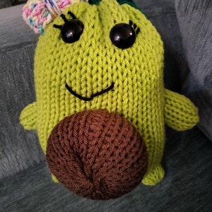 Avocado Knitting Machine Pattern Only Addi Sentro - Etsy