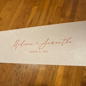 Personalized Vellum Belly Band for Wedding Invitations Printed Belly ...