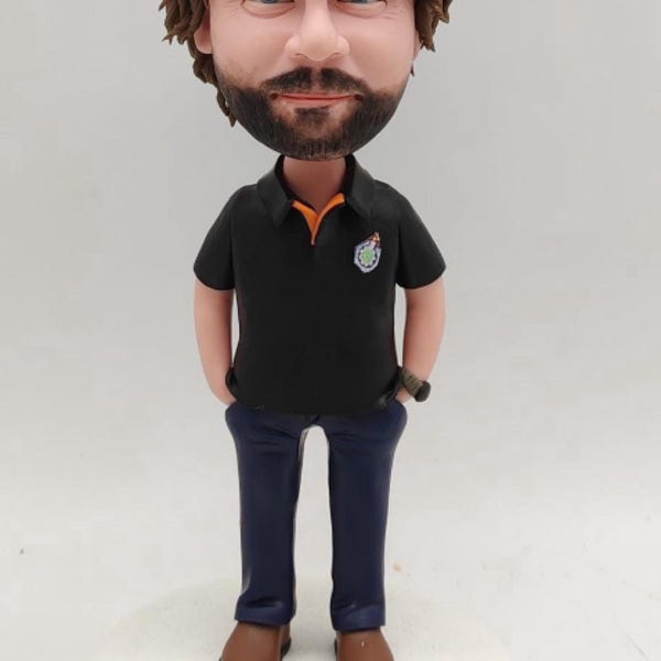 Custom Boyfriend Bobblehead, Personalized Romantic Gift for Him, Custom ...