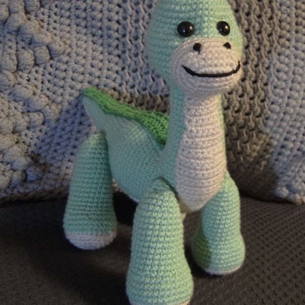 Longneck Dinosaur Crochet Pattern - Etsy