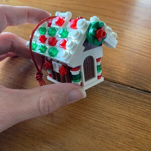 Gingerbread House Christmas Ornament With Instructions - Build Your Own ...