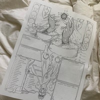 Flora & Fauna Druid Character Sheet Dungeons and Dragons 5e - Etsy UK